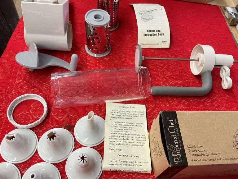 Pampered chef tools - SCHULTIS & SON, INC.