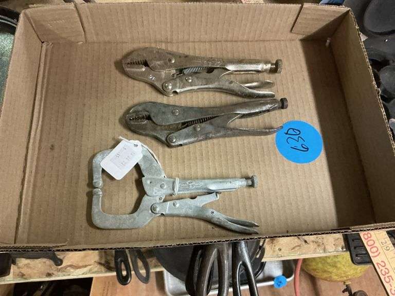 Three vice grips - SCHULTIS & SON, INC.