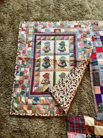 brightly covered patchwork throw quilts - SCHULTIS & SON, INC.