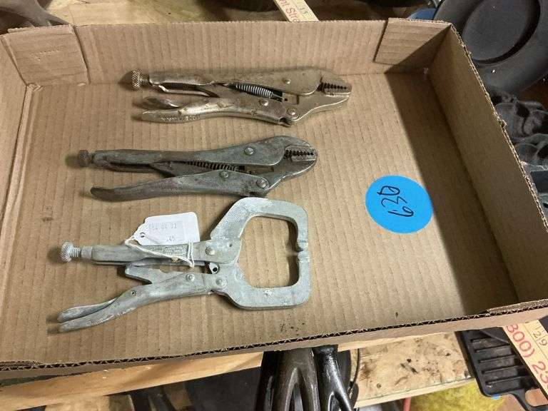 Three vice grips - SCHULTIS & SON, INC.