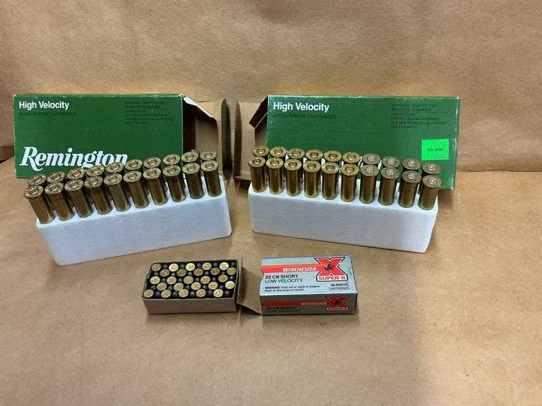 2 full boxes of Remington 30+30 shells and box of 22 shells - SCHULTIS ...