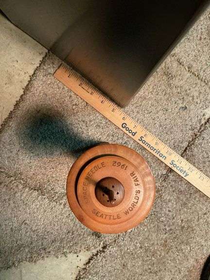 Souvenir Seattle world, fair pepper grinder - SCHULTIS & SON, INC.