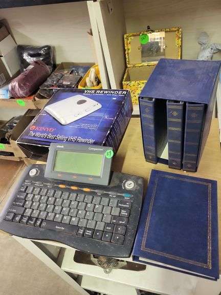 VHS rewinder, vtech Companion, small photo albums - SCHULTIS & SON, INC.