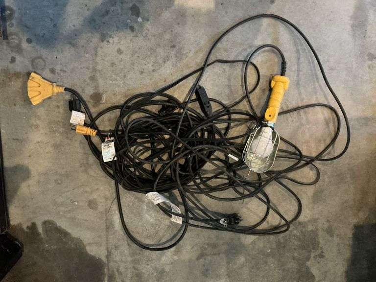Drop/Trouble light and extension cord - SCHULTIS & SON, INC.