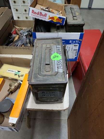 Ammo box with nuts - SCHULTIS & SON, INC.