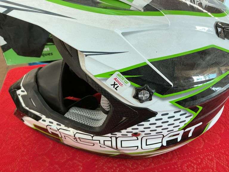 Arctic cat helmet & bag - SCHULTIS & SON, INC.
