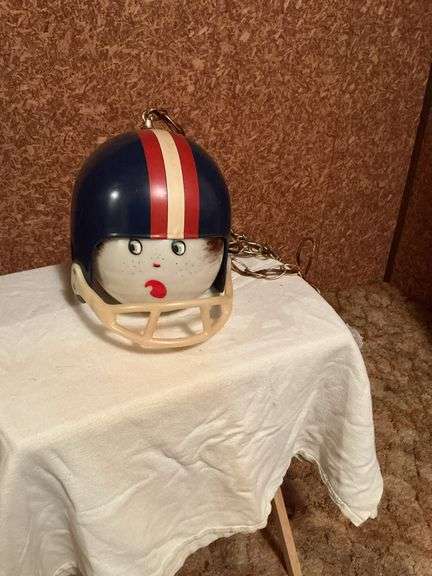 Hanging football helmet light - SCHULTIS & SON, INC.