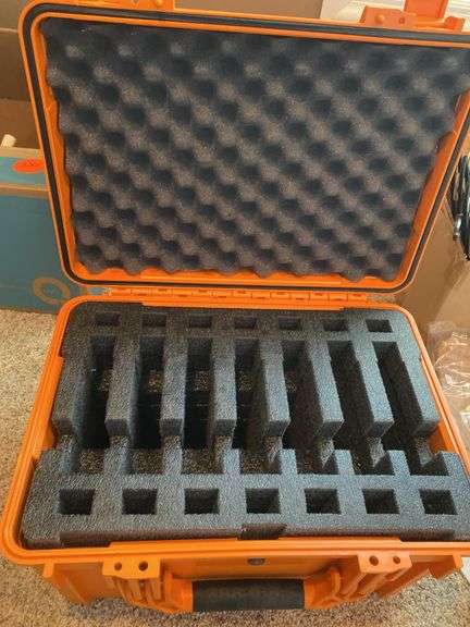 Condition on durable orange case - SCHULTIS & SON, INC.
