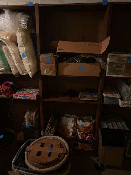 Shelving unit Items not included - SCHULTIS & SON, INC.