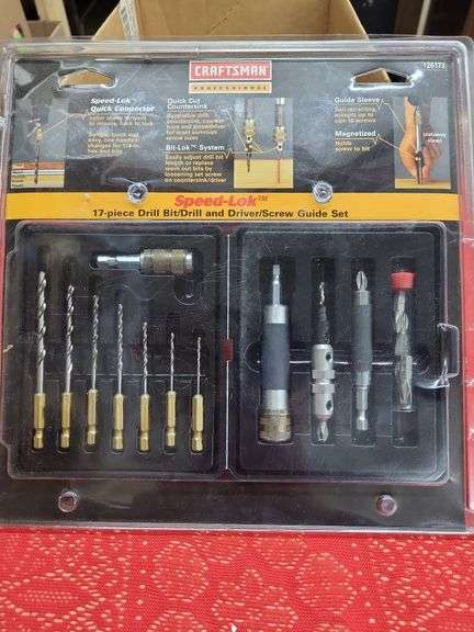 Craftsman drill bit driver set - SCHULTIS & SON, INC.