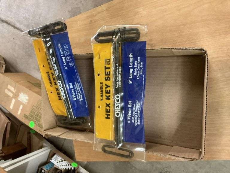 Chesco hex key sets - SCHULTIS & SON, INC.