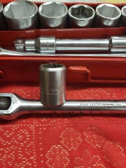 Pittsburgh Forge 3/4 inch socket set plus Proto breaker and socket ...