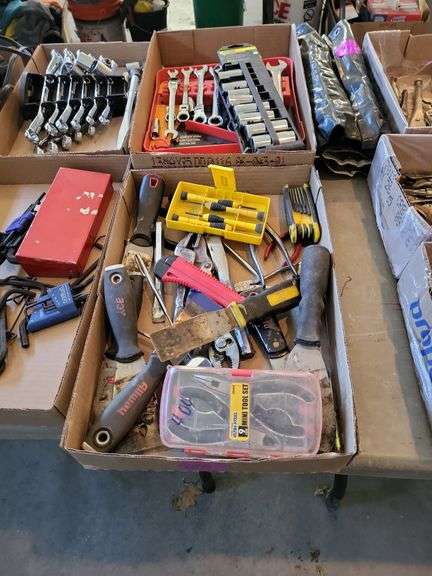 Pliers, scrapers, assorted tools - SCHULTIS & SON, INC.
