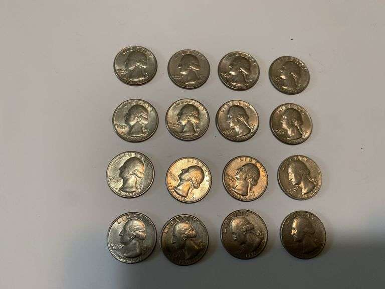16 bicentennial quarters 1976 - SCHULTIS & SON, INC.