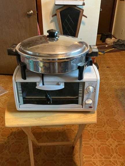 Salad master electric fry pan and rival toaster oven - SCHULTIS & SON, INC.