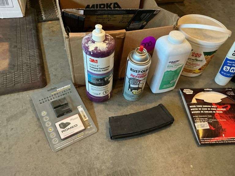 gallon of evercoat gray paint- 4:1 polyester primer catalyst - plant ...