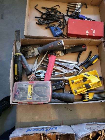 Pliers, scrapers, assorted tools - SCHULTIS & SON, INC.