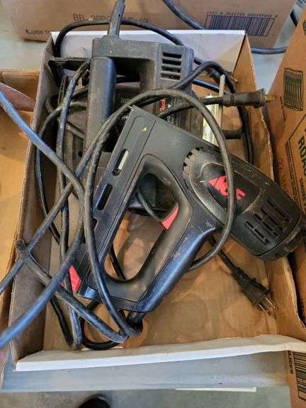 Two jig saws and stapler - SCHULTIS & SON, INC.