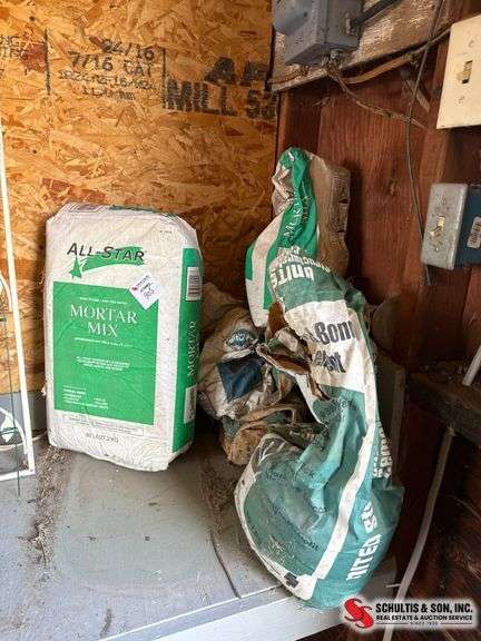 Mortar Mix Bags - SCHULTIS & SON, INC.