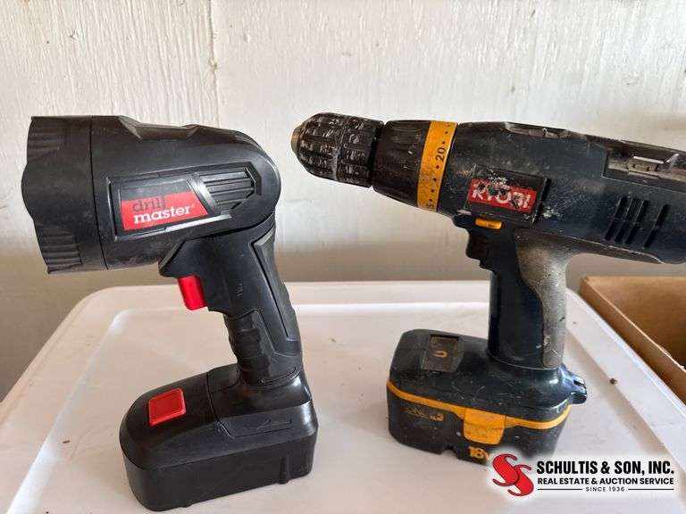 Cordless Drill and Flashlight Set - SCHULTIS & SON, INC.