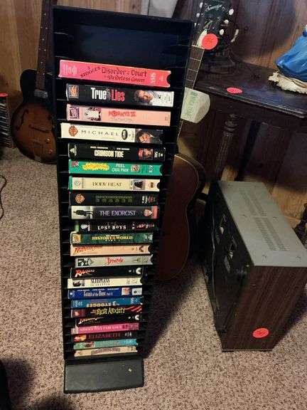 VHS tapes & tower - SCHULTIS & SON, INC.