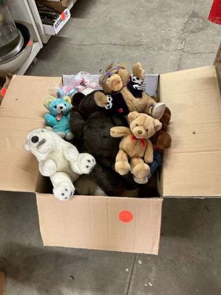 Box full of stuffed bears - SCHULTIS & SON, INC.