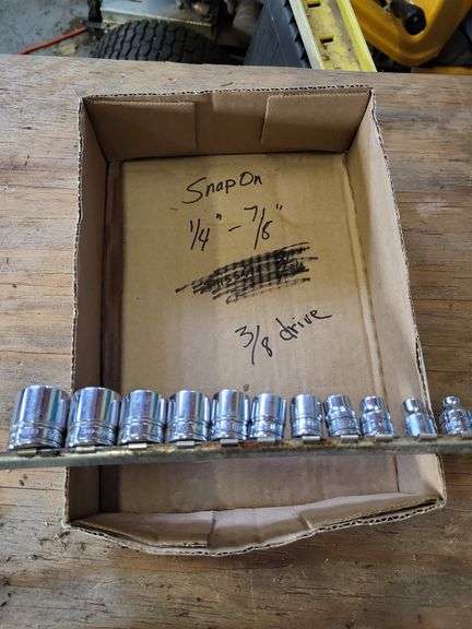 Snap-on socket set - SCHULTIS & SON, INC.
