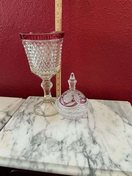 Clear diamond point glassware - SCHULTIS & SON, INC.