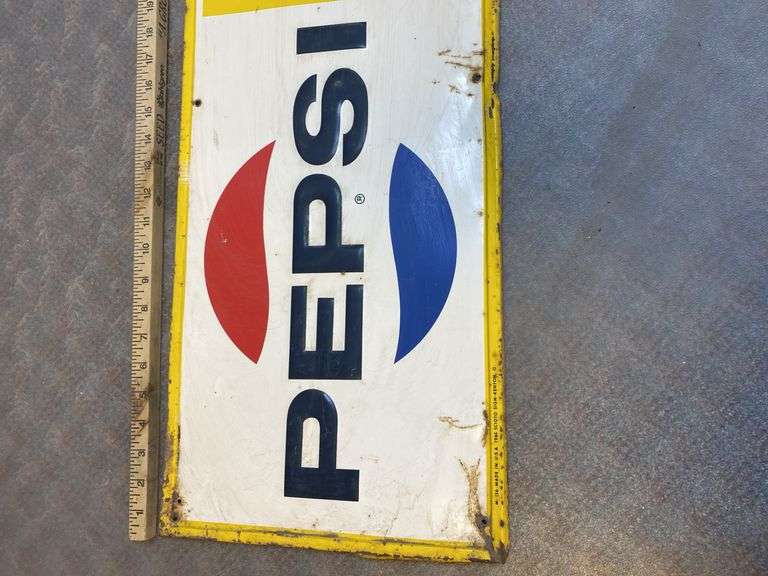 Pepsi sign - SCHULTIS & SON, INC.