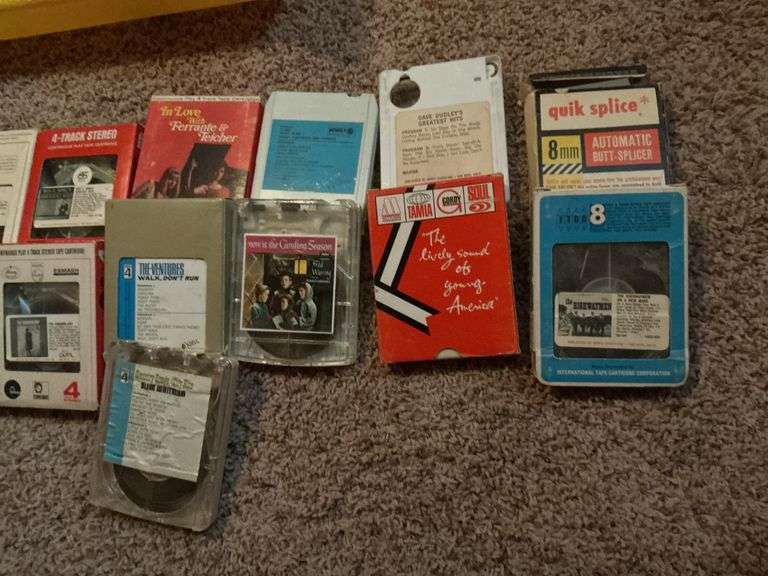 Four and eight track cartridges - SCHULTIS & SON, INC.