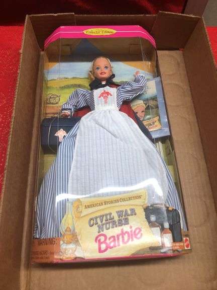 Collector Civil War nurse Barbie - SCHULTIS & SON, INC.