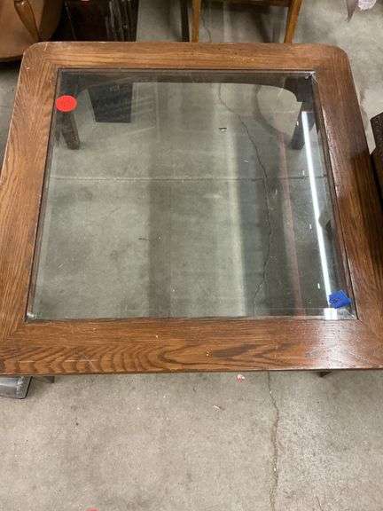 Glass top table - SCHULTIS & SON, INC.