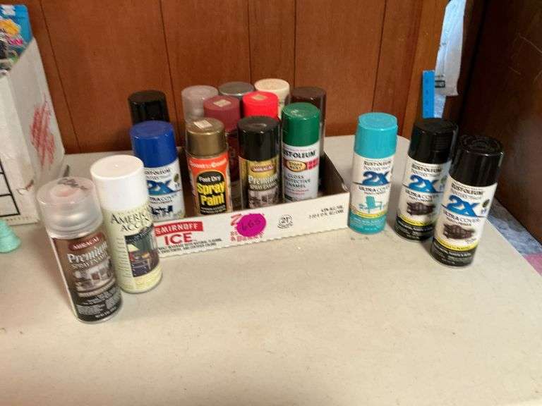 different colors of spray paint - SCHULTIS & SON, INC.