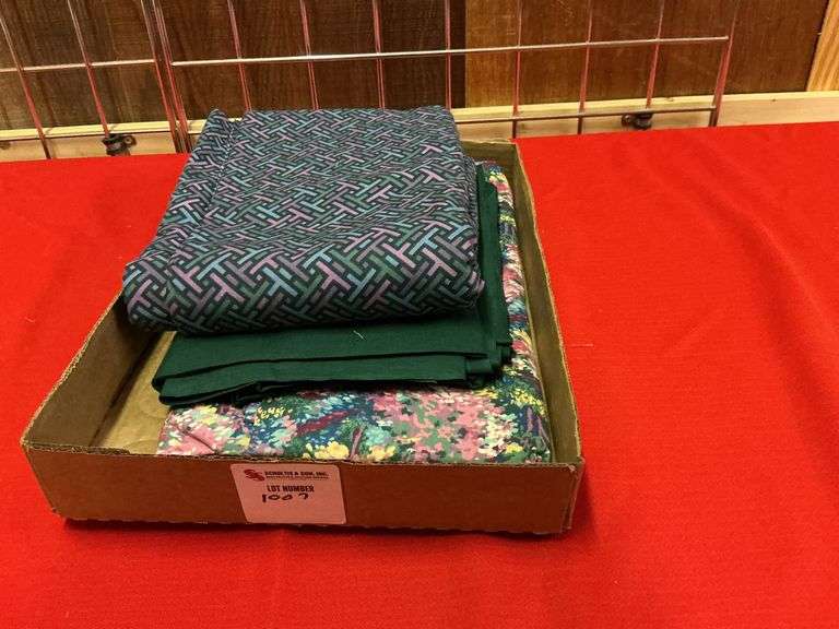 Large pieces of fabric - SCHULTIS & SON, INC.