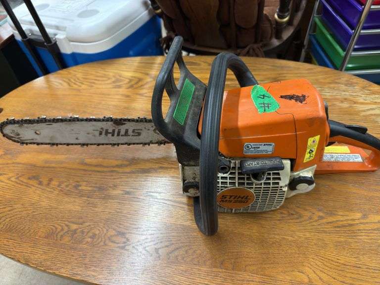 STIHL MS250 chain saw - SCHULTIS & SON, INC.