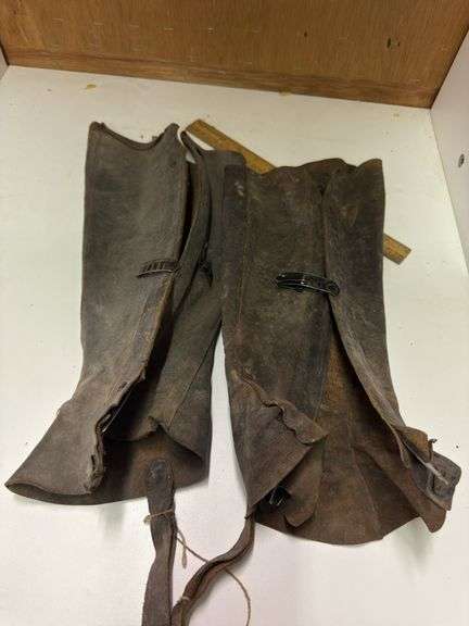 Vintage leg chaps - SCHULTIS & SON, INC.