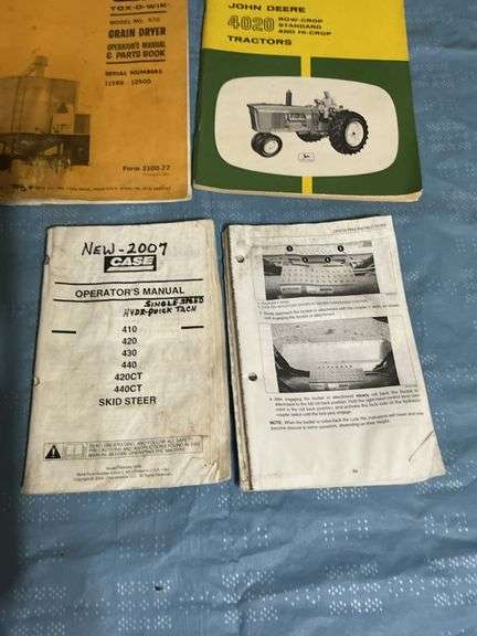 OLD MANUALS- JOHN DEERE - SCHULTIS & SON, INC.