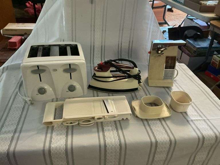 toaster- iron- can opener - SCHULTIS & SON, INC.