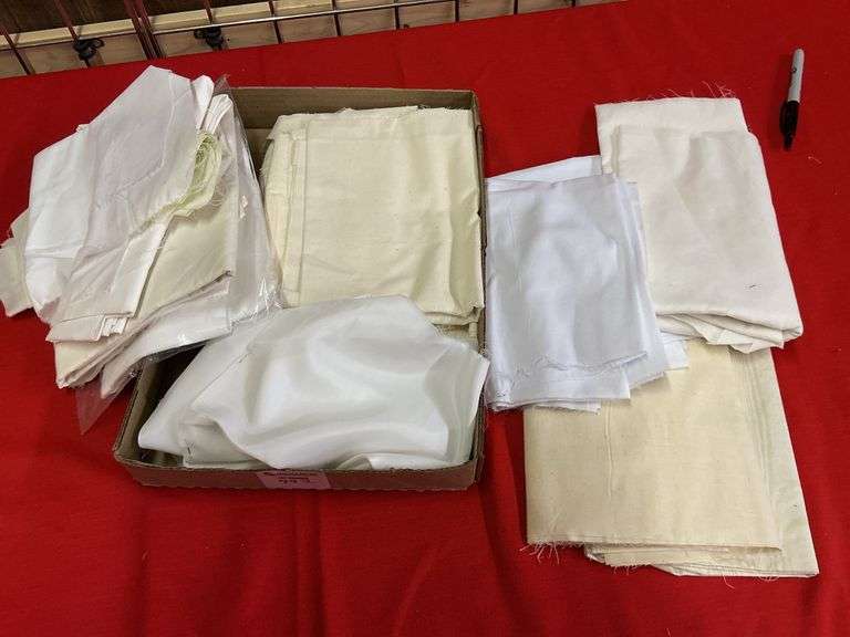 Fabric—Off white, ivory tones - SCHULTIS & SON, INC.