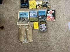 hard back books and paper back books- slippers- dominoes - SCHULTIS ...