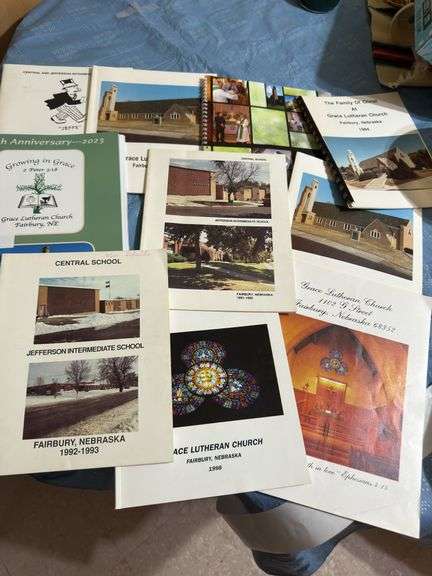 Grace Lutheran church anniversary books - SCHULTIS & SON, INC.