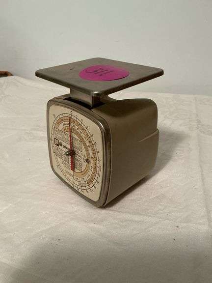 Pelouze metal postage scale - SCHULTIS & SON, INC.