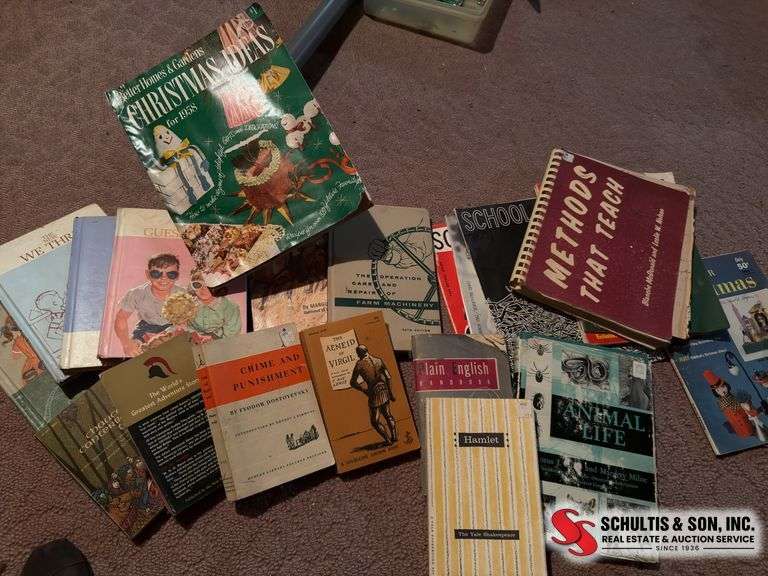 Old school text books - SCHULTIS & SON, INC.