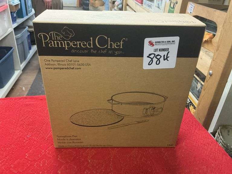 Pampered Chef Springform pan, new in box - SCHULTIS & SON, INC.