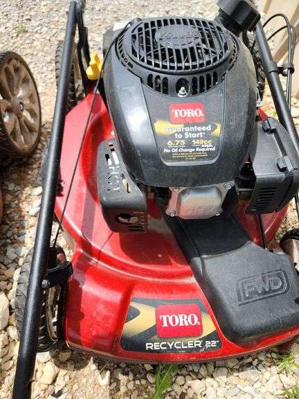 Toro front wheel drive push mower - SCHULTIS & SON, INC.