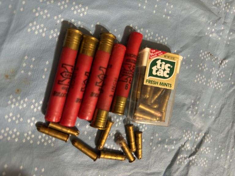 Random bullet and shot gun shells - SCHULTIS & SON, INC.