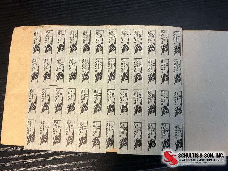War Ration Book #3 - SCHULTIS & SON, INC.