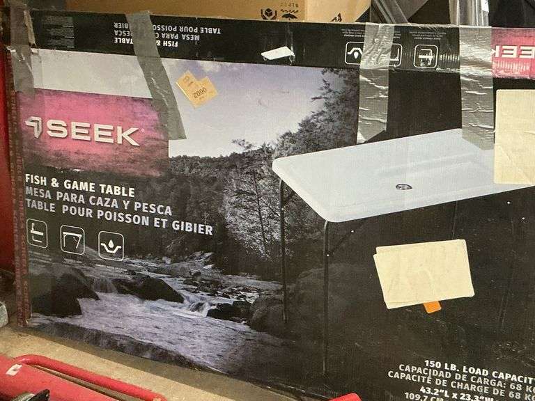 Fish and game table - SCHULTIS & SON, INC.