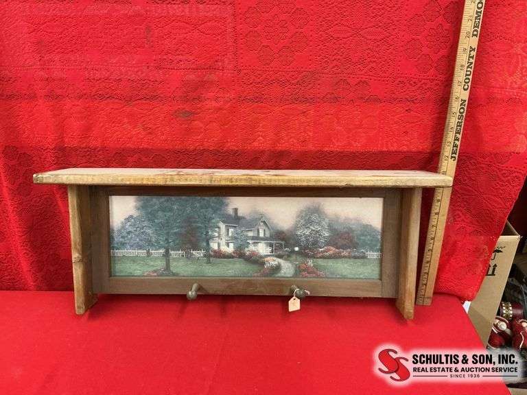 wood shelf- wood frame terrarium - SCHULTIS & SON, INC.