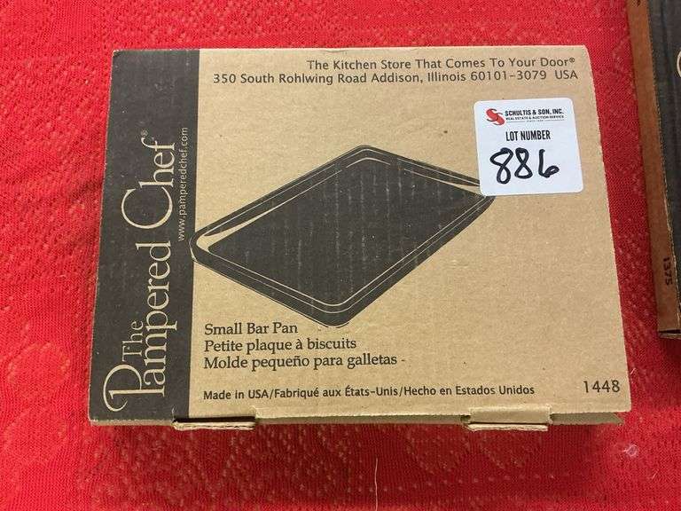 Pampered Chef small bar pan, new in box - SCHULTIS & SON, INC.